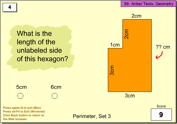 Mr. Anker Tests Geometry By Grade Level