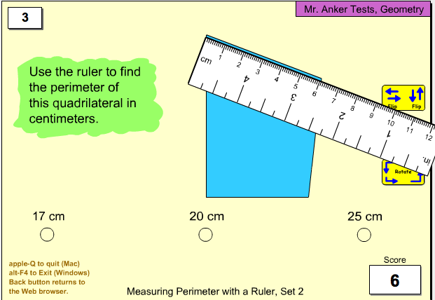 Mr. Anker Tests Geometry By Grade Level